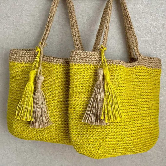 Handbag CROCHET NATURAL – Nät