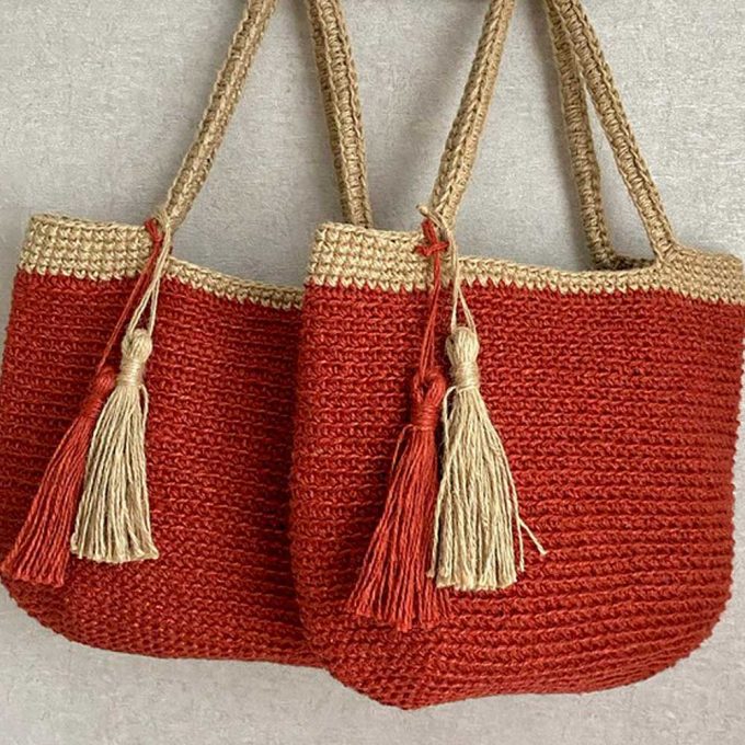 Handbag CROCHET NATURAL – Nät